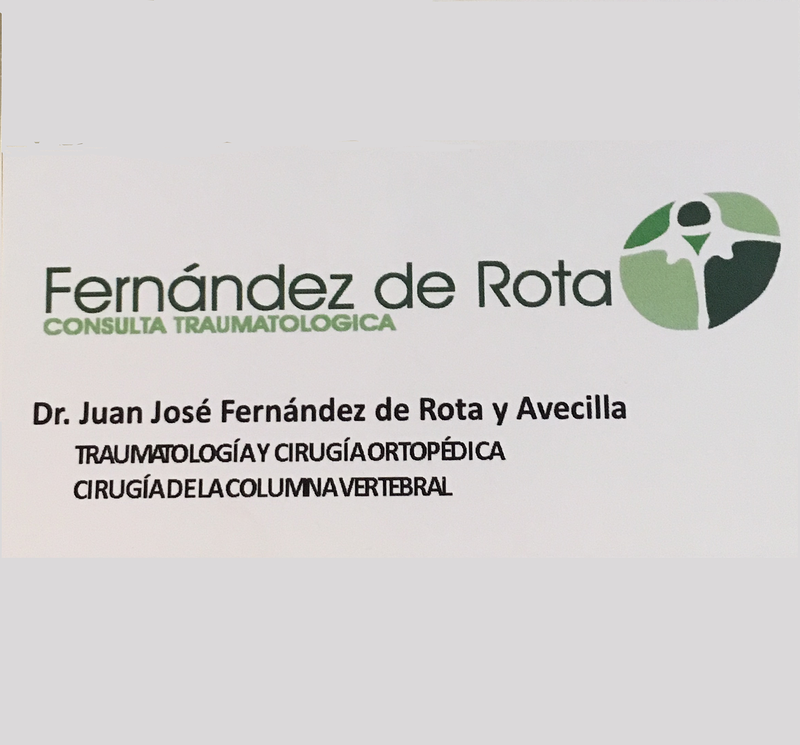 Dr. Juan José Fernández de Rota Avecilla Traumatólogo. - Málaga ...