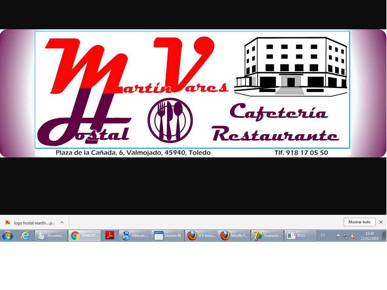 Hostal Martín Varés - Valmojado - Avenida Portugal, 3 | HOSTALES ...